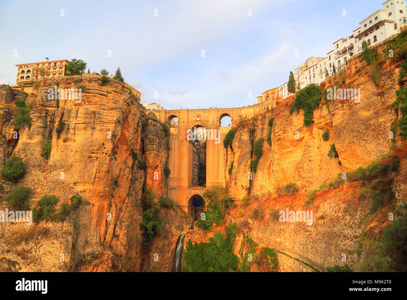 Ronda, Famous Puente Nuevo Bridge's Arch Stock Photo - Alamy