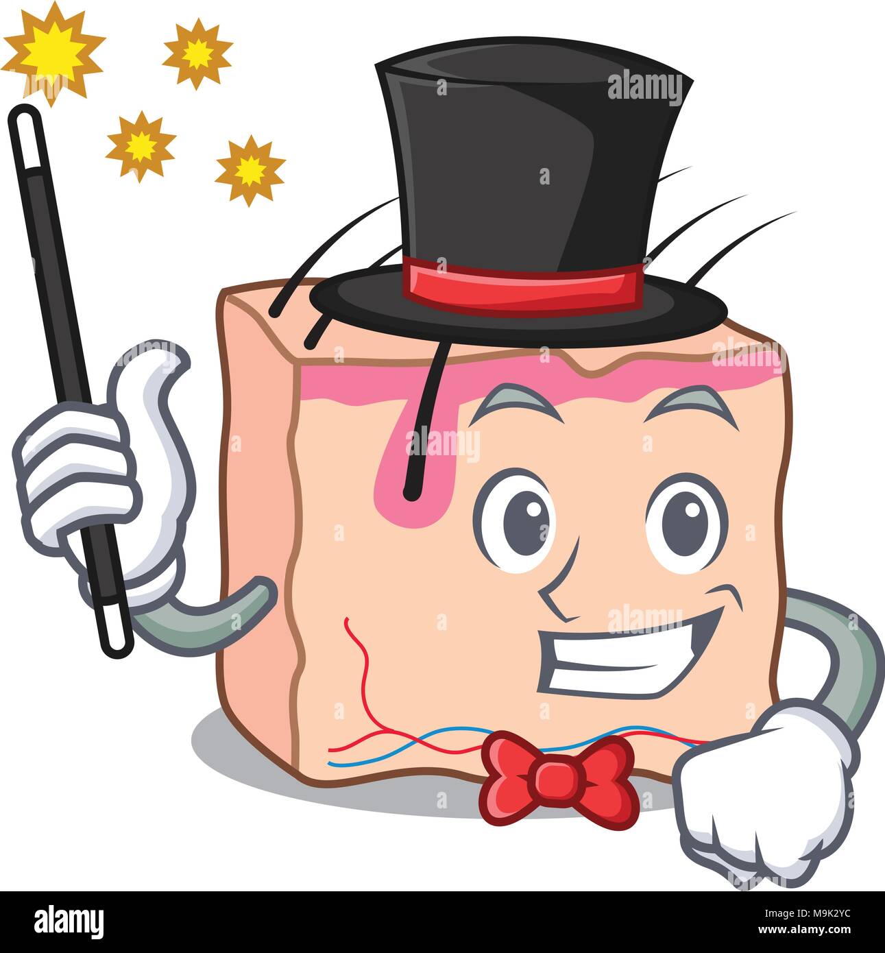 Magician skin mascot cartoon style Stock Vector Image & Art - Alamy