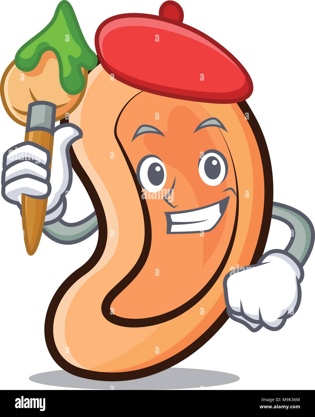 Artist Ear character cartoon style Stock Vector Image & Art - Alamy