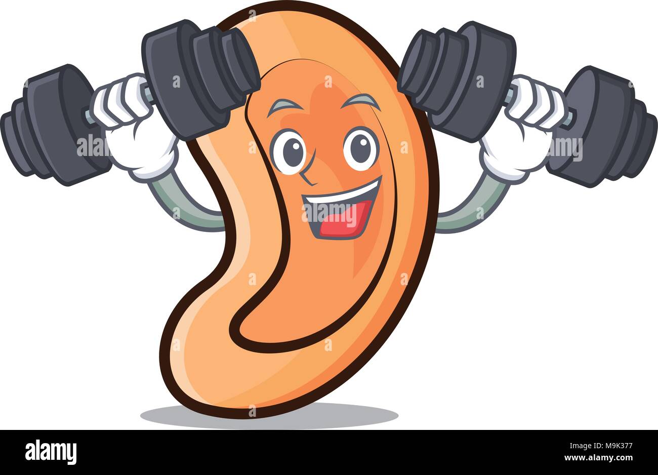 Fitness Ear character cartoon style Stock Vector Image & Art - Alamy