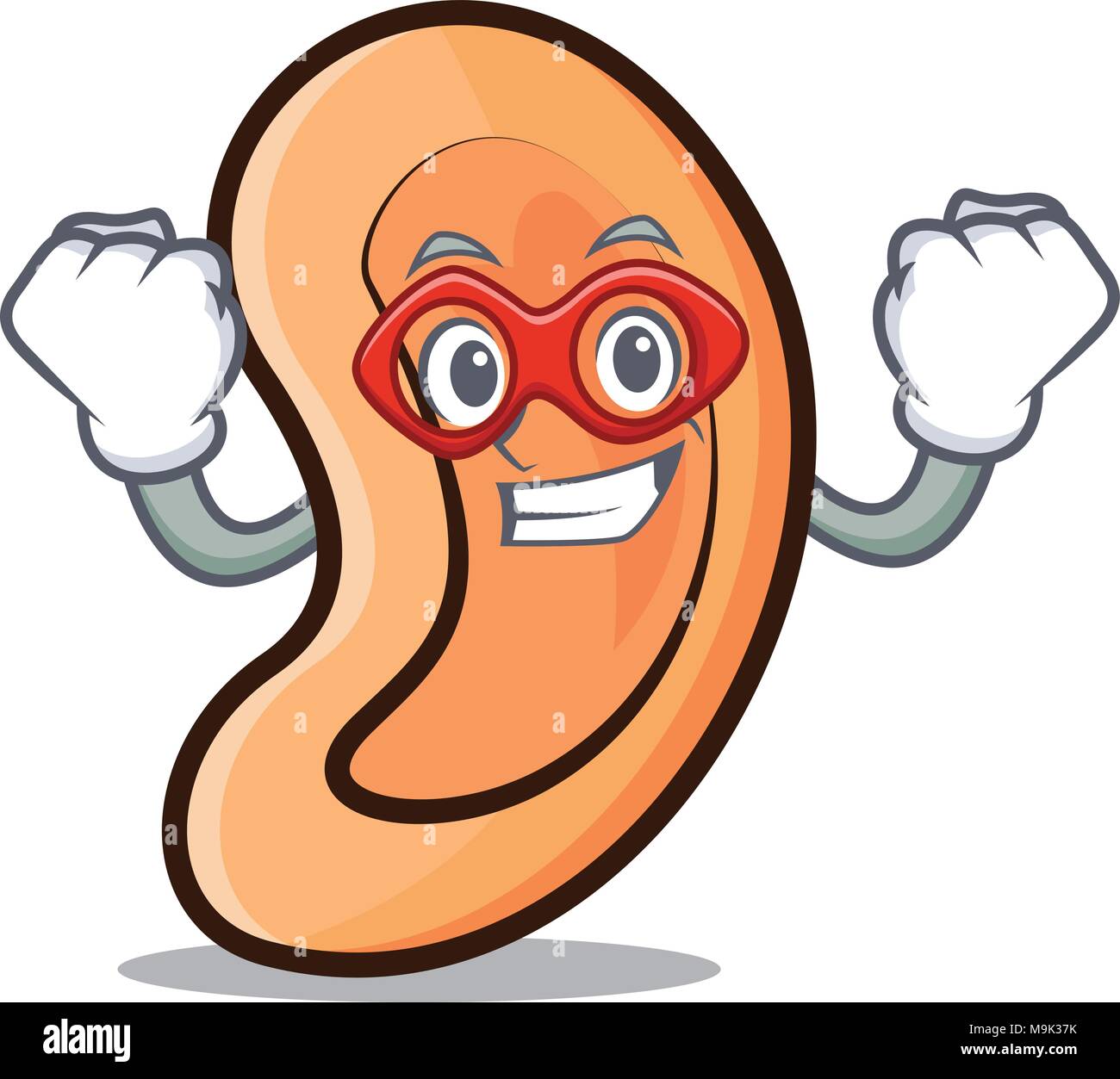 Super hero Ear character cartoon style Stock Vector Image & Art - Alamy