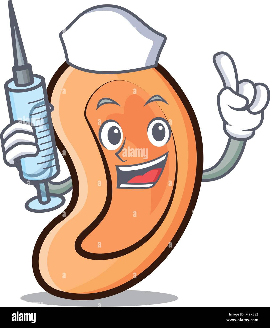 Nurse Ear character cartoon style Stock Vector Image & Art - Alamy