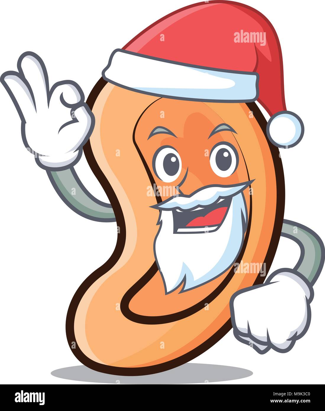 Santa Ear mascot cartoon style Stock Vector Image & Art - Alamy