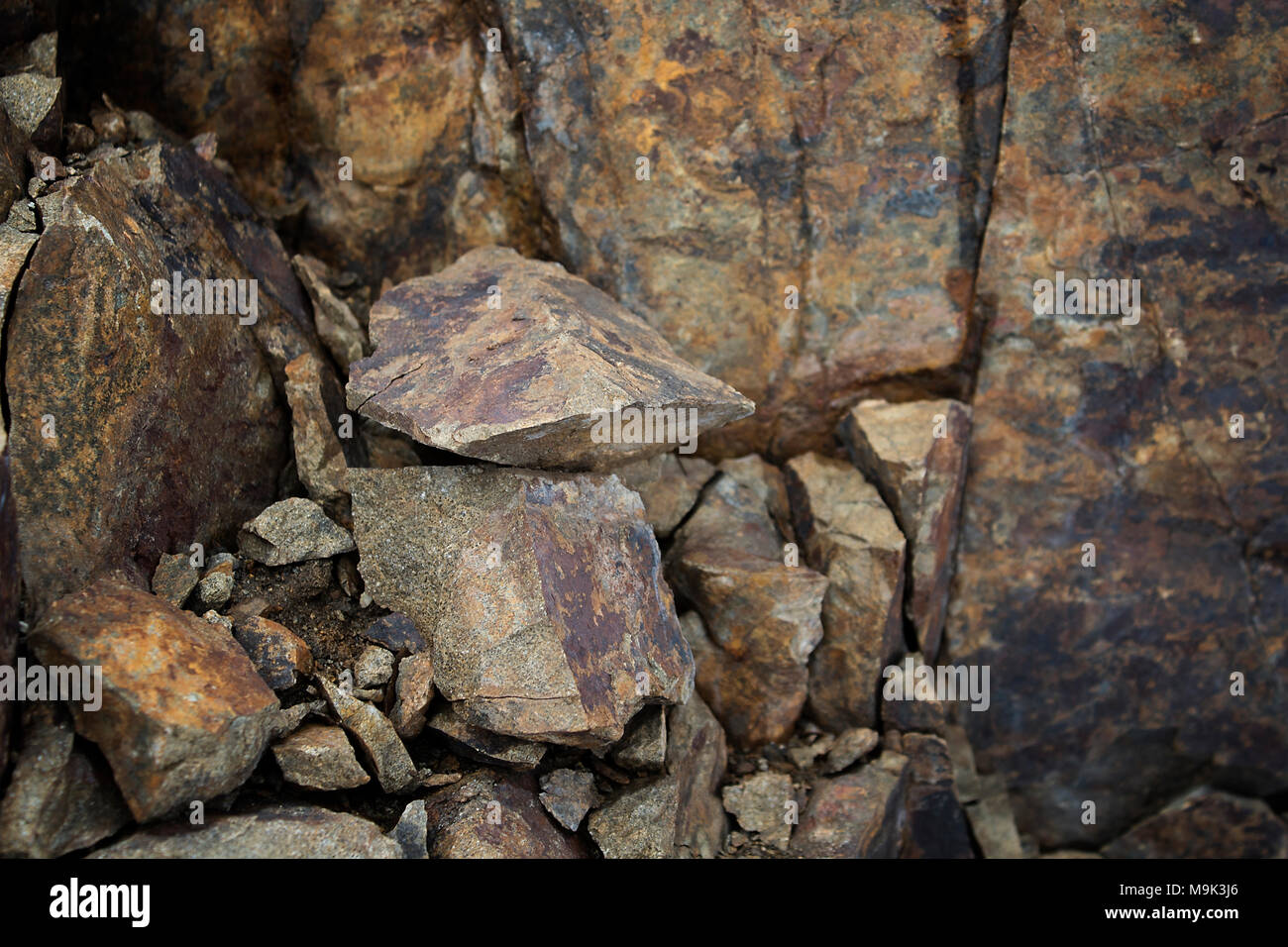Stone background. Stone texture. Brown stone background Stock Photo - Alamy
