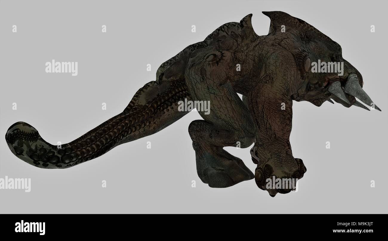 Mythological sea creature hi-res stock photography and images - Alamy