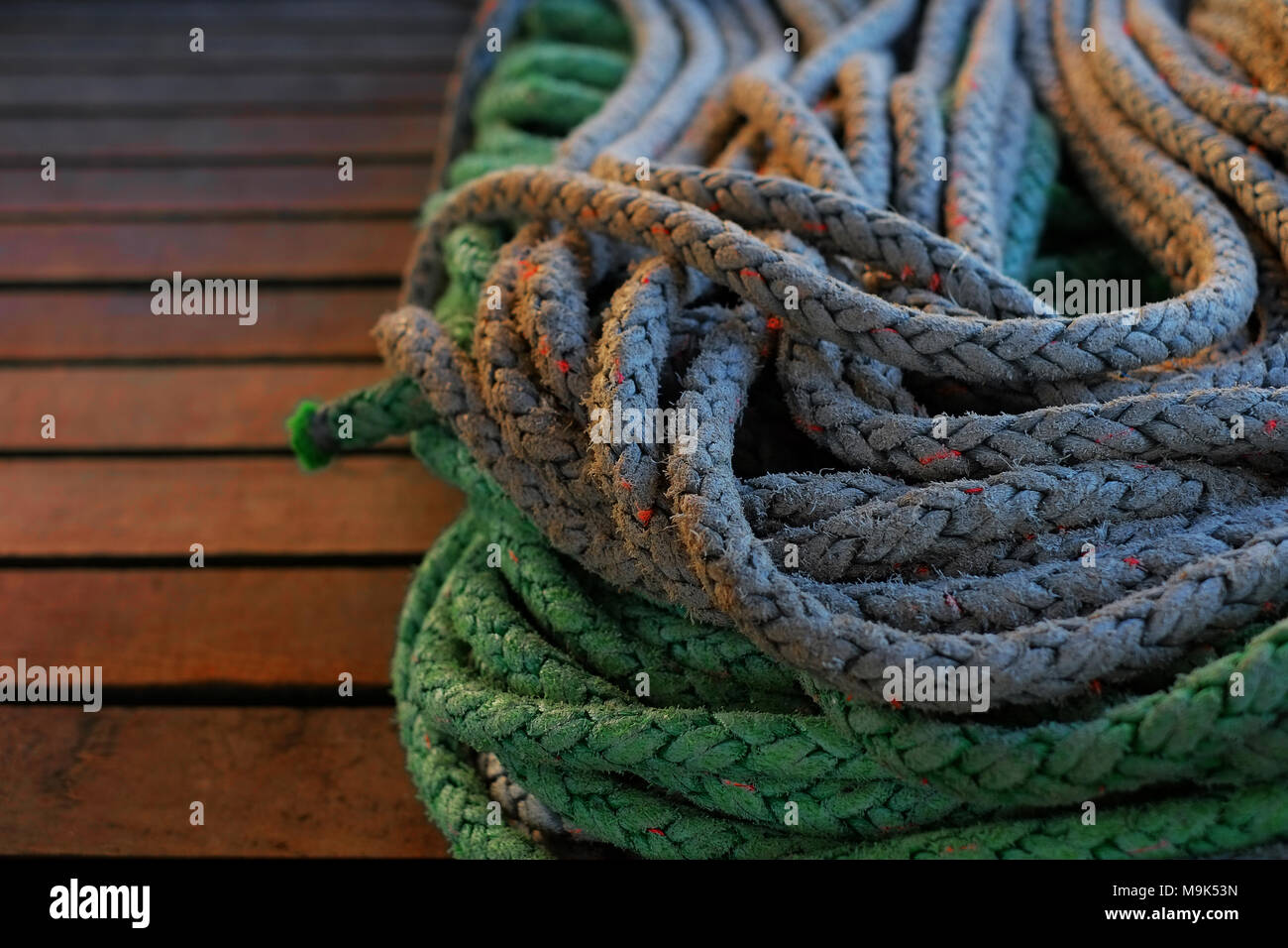 Tied piles hi-res stock photography and images - Alamy