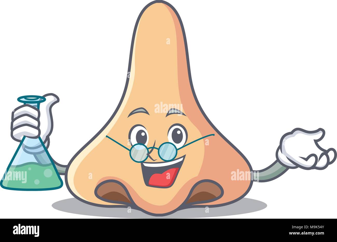 Nose Smelling Cartoon