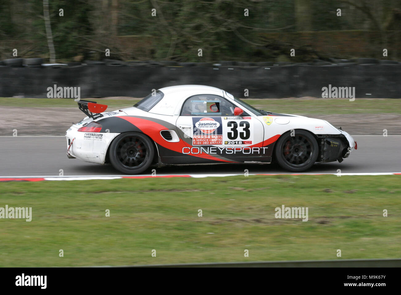 porsche boxster racing car Stock Photo - Alamy