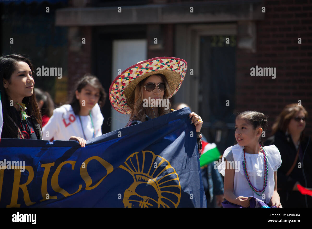 Chicago, Illinois, USA - May 07, 2017, The Cinco De Mayo Parade is held ...
