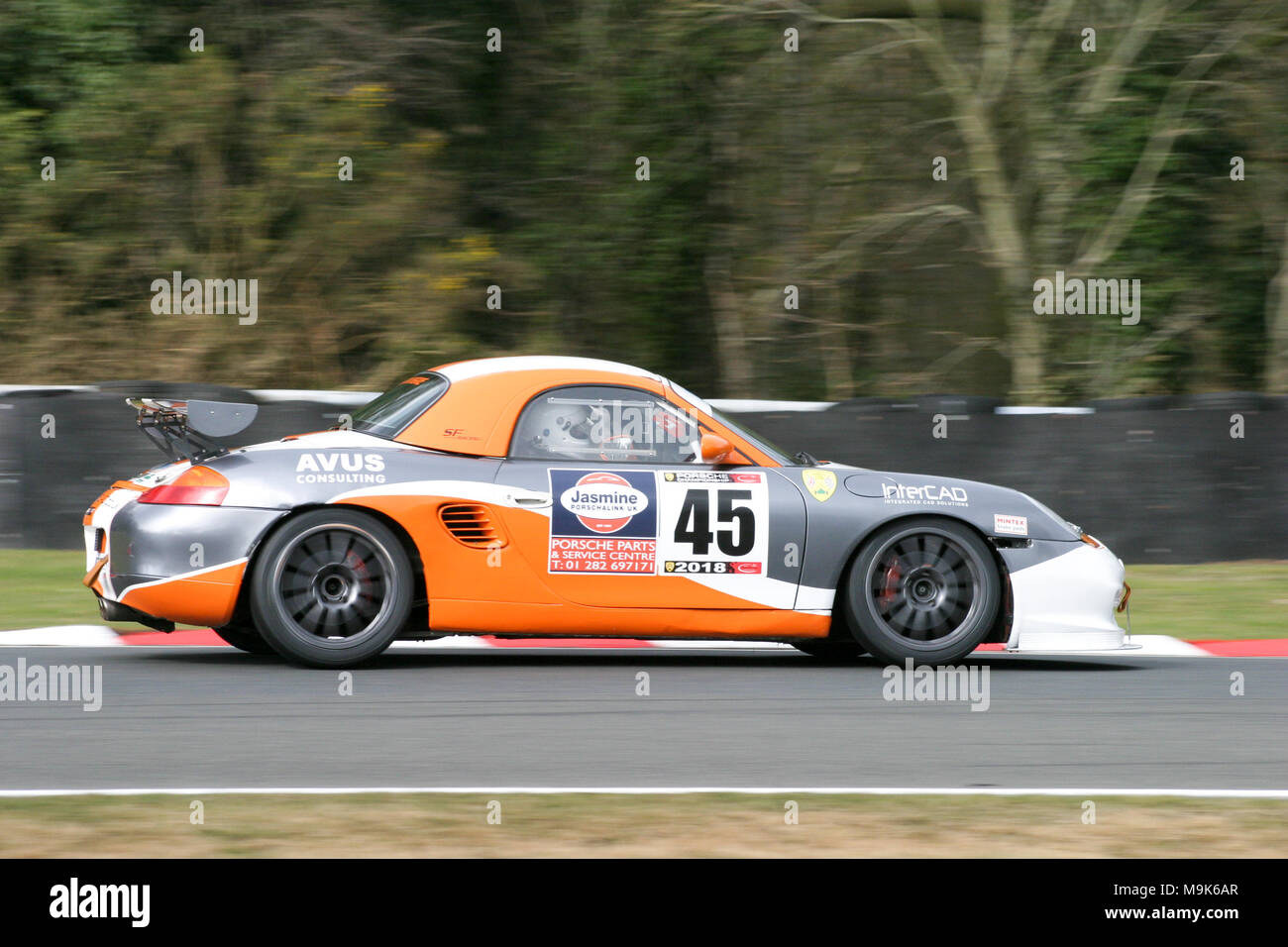 porsche boxster racing car Stock Photo - Alamy
