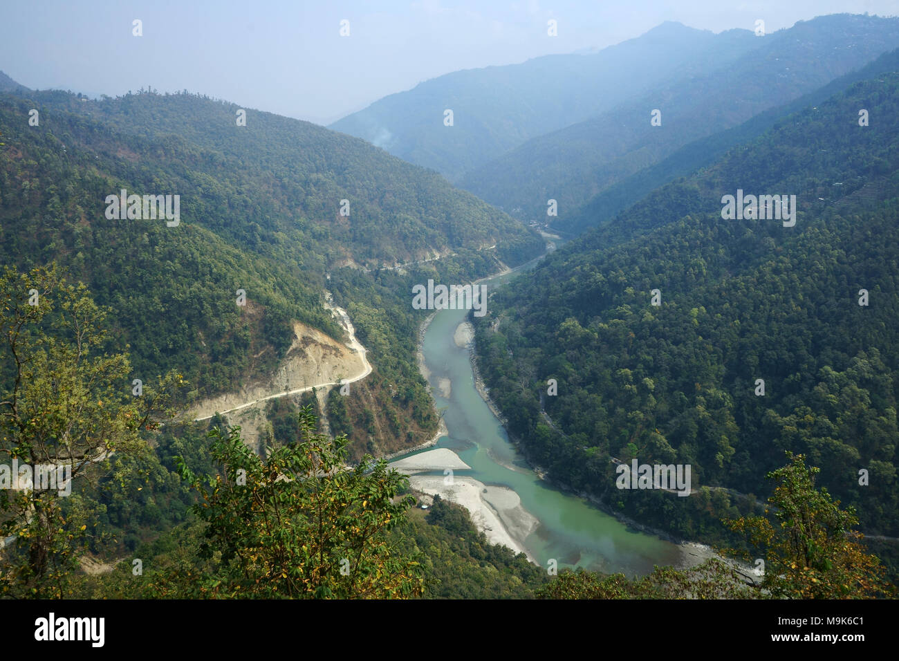 Sikkim border hi-res stock photography and images - Alamy