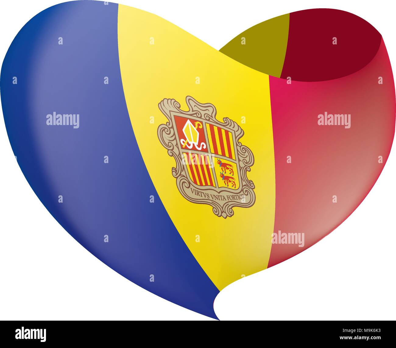 Andora flag, vector illustration Stock Vector Image & Art - Alamy