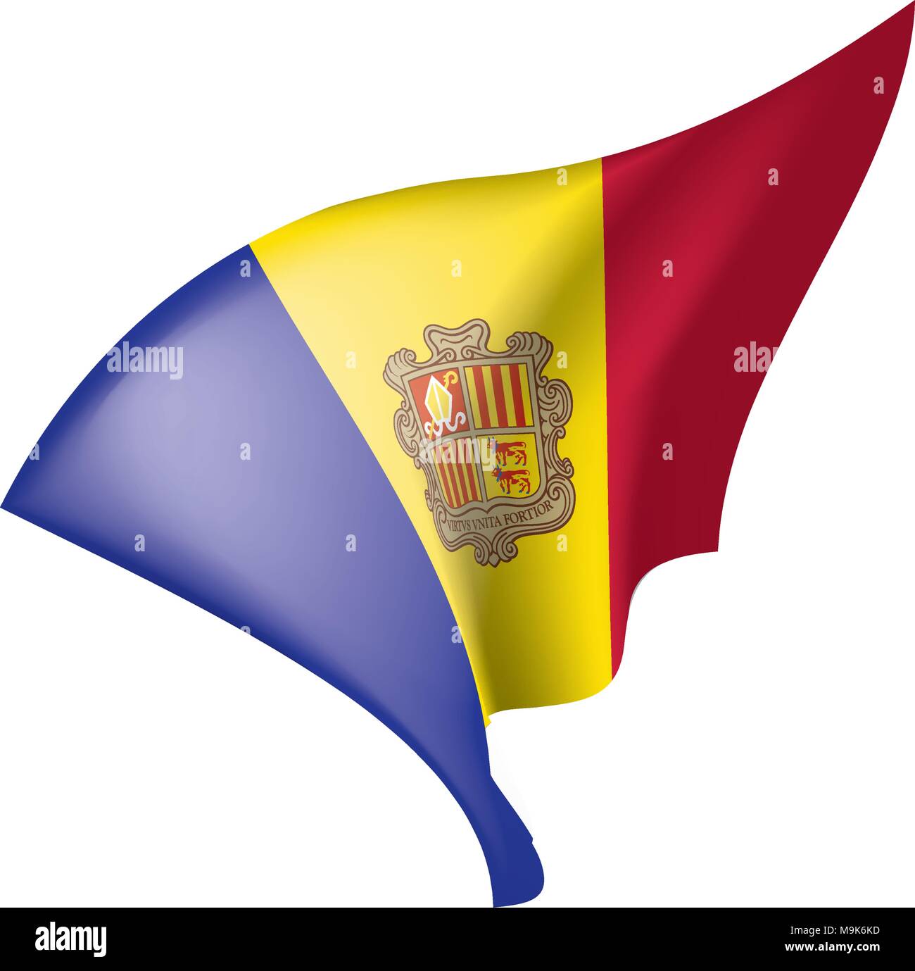 Andora flag, vector illustration Stock Vector Image & Art - Alamy