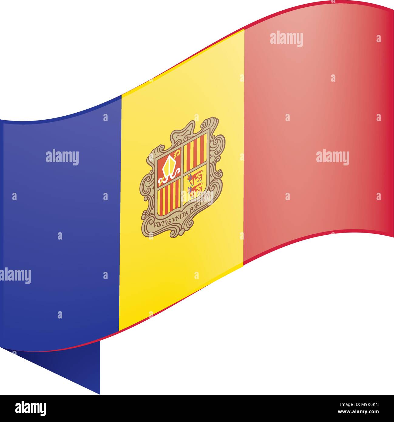 Andora flag, vector illustration Stock Vector Image & Art - Alamy