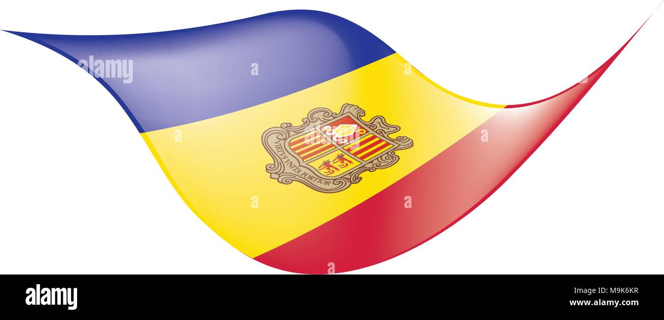 Andora flag, vector illustration Stock Vector Image & Art - Alamy