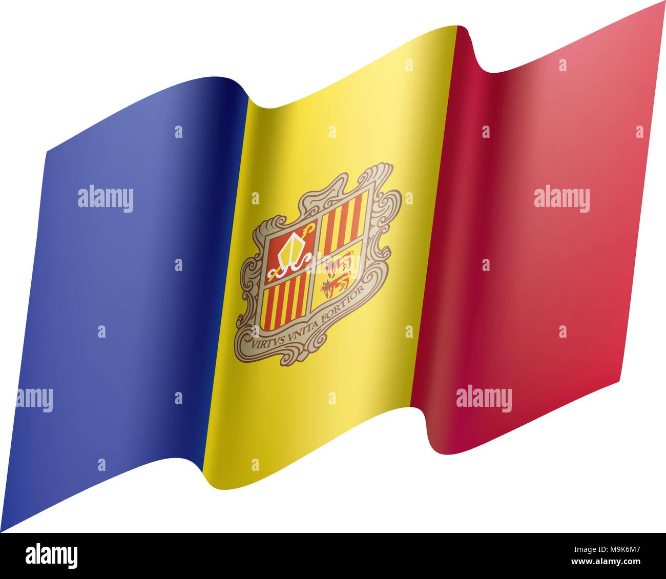 Flag of andora hi-res stock photography and images - Alamy