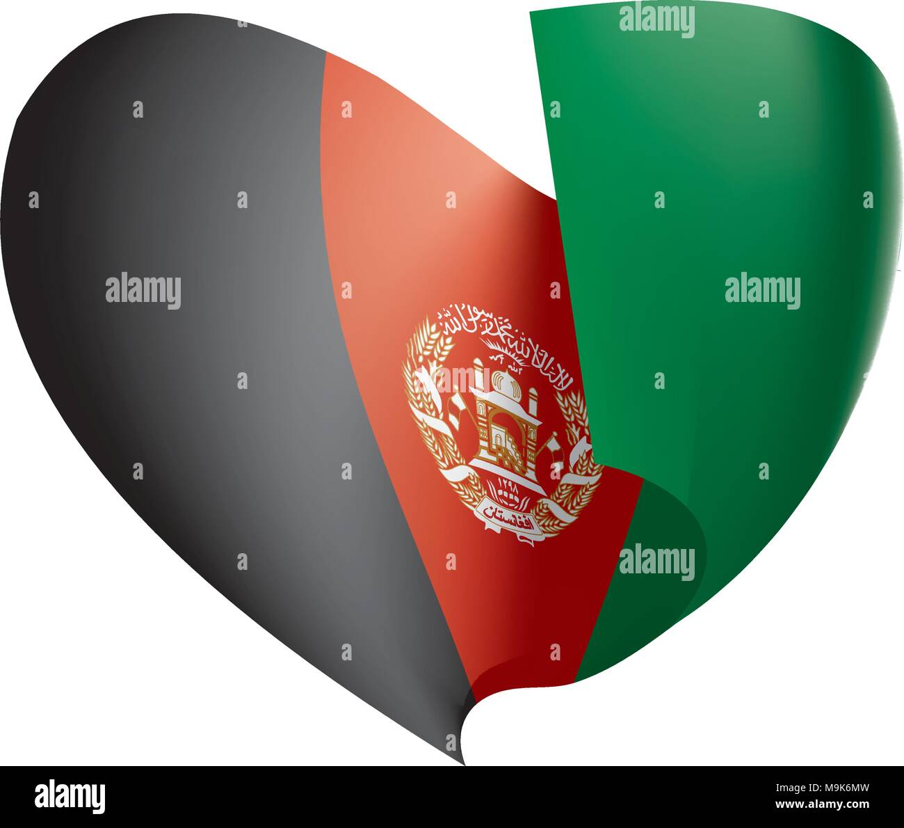 Afghanistan flag, vector illustration Stock Vector Image & Art - Alamy