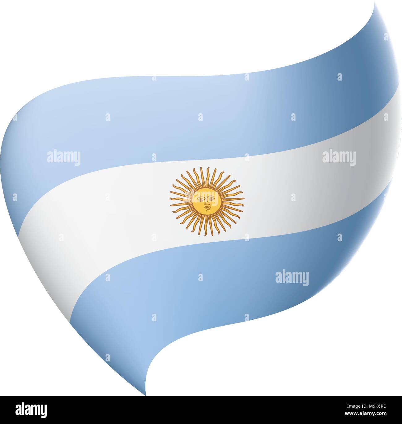 Argentina flag, vector illustration Stock Vector Image & Art - Alamy