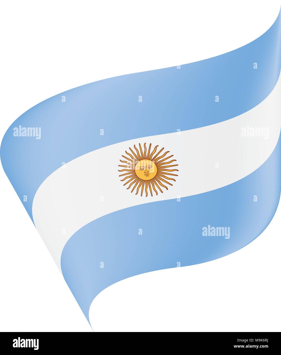 Argentina flag, vector illustration Stock Vector Image & Art - Alamy