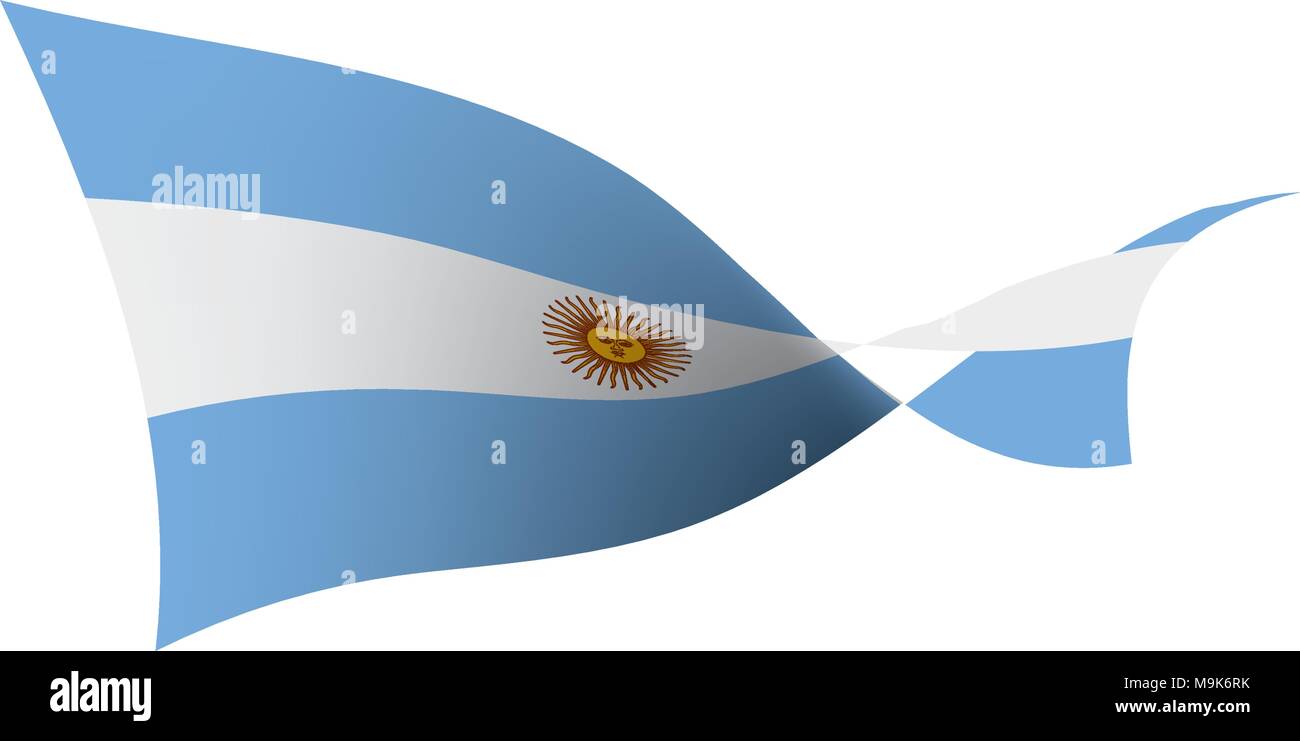 Argentina flag, vector illustration Stock Vector Image & Art - Alamy