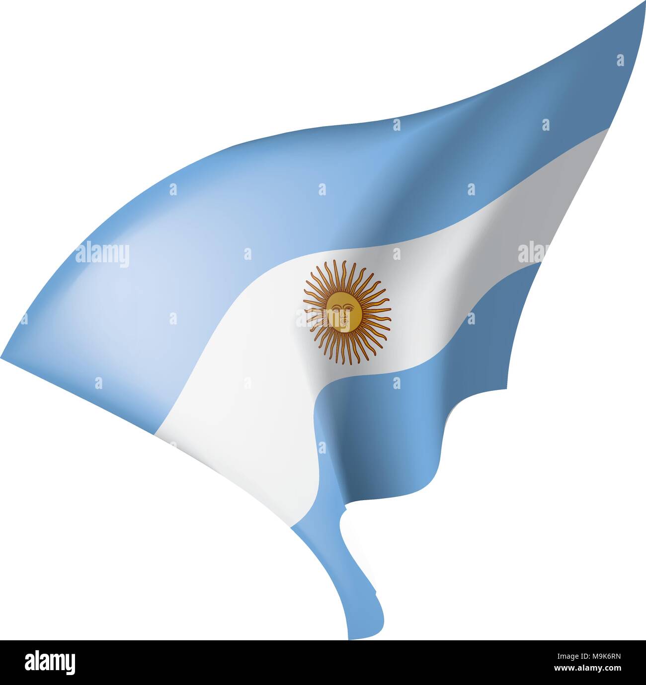 Argentina flag, vector illustration Stock Vector Image & Art - Alamy