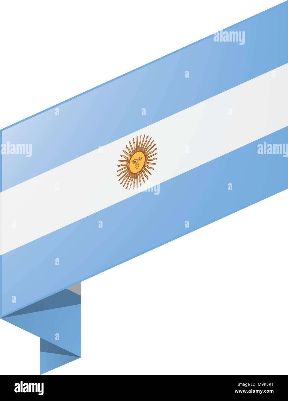 Argentina flag, vector illustration Stock Vector Image & Art - Alamy