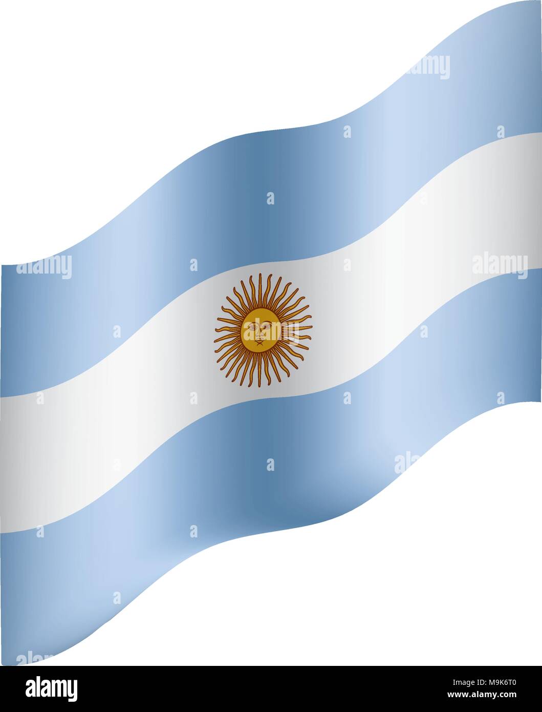Argentina flag, vector illustration Stock Vector Image & Art - Alamy