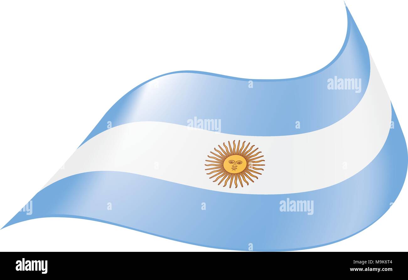 Argentina flag, vector illustration Stock Vector Image & Art - Alamy