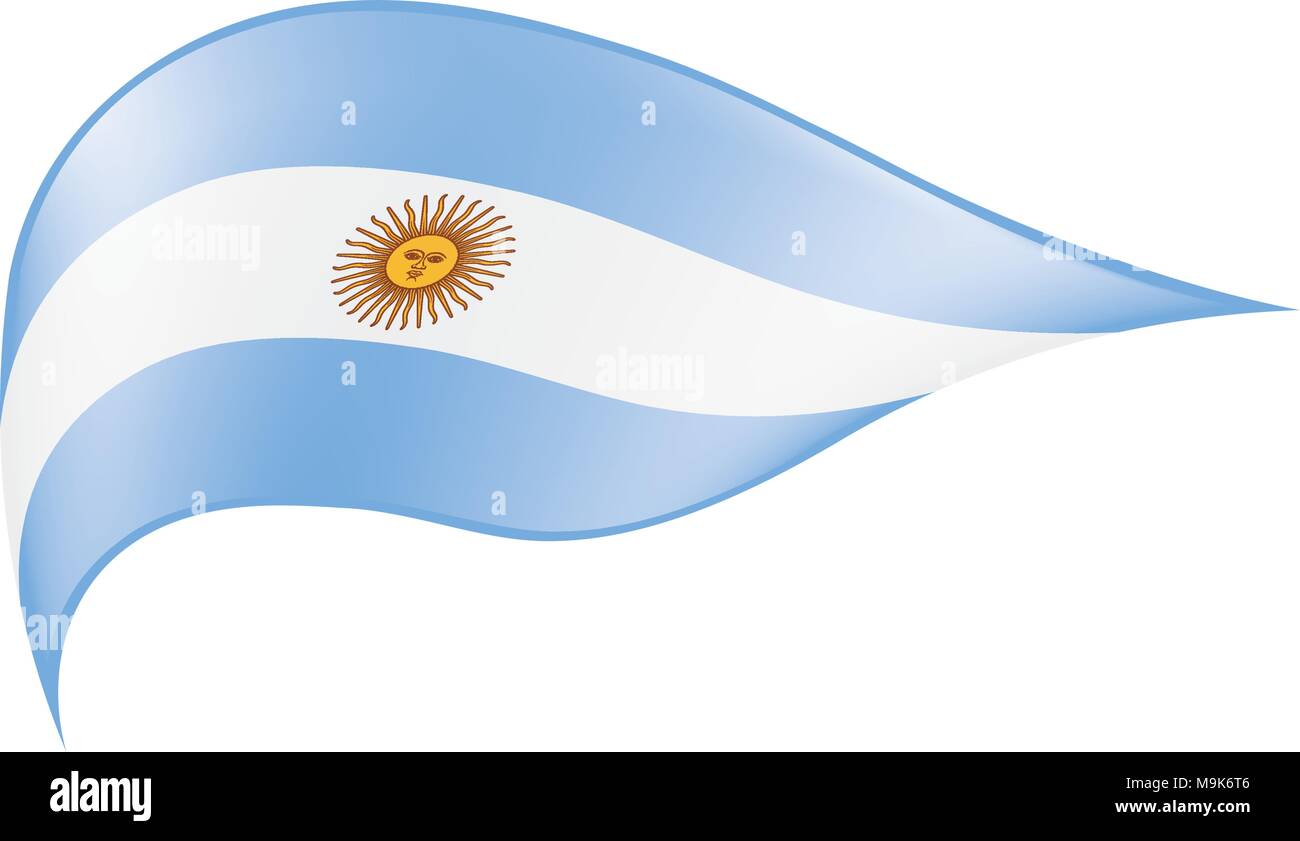 Argentina flag, vector illustration Stock Vector Image & Art - Alamy