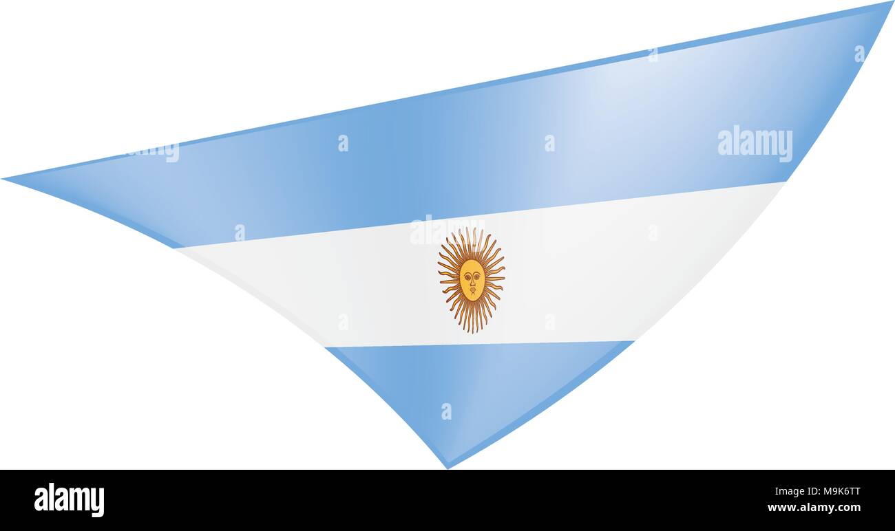 Argentina flag, vector illustration Stock Vector Image & Art - Alamy