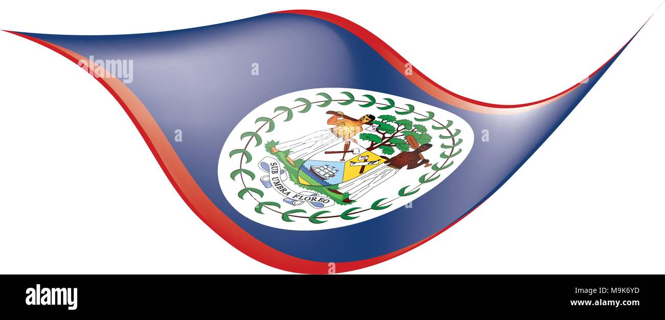 Belize flag, vector illustration Stock Vector Image & Art - Alamy
