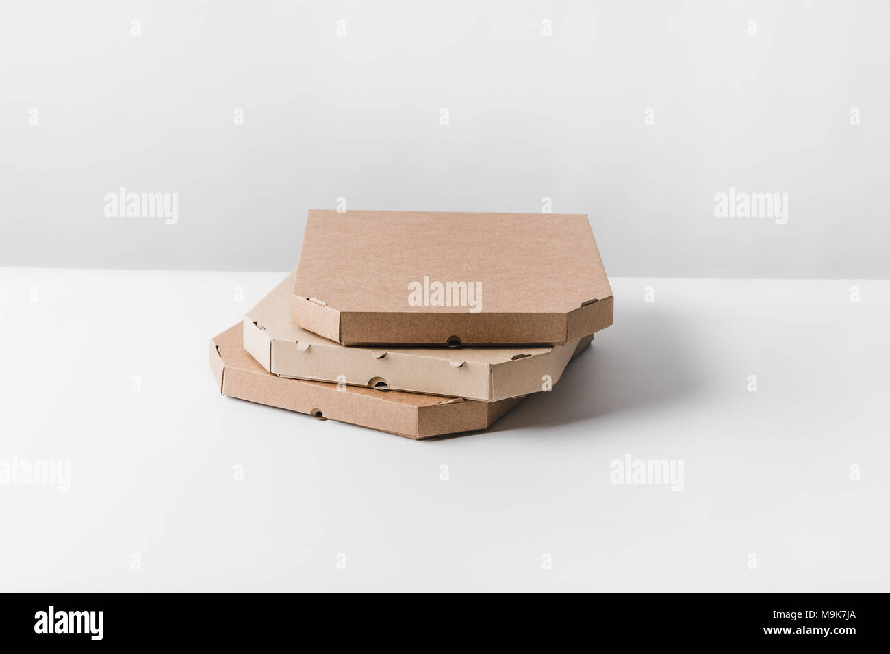 Pizza boxes table hi-res stock photography and images - Alamy
