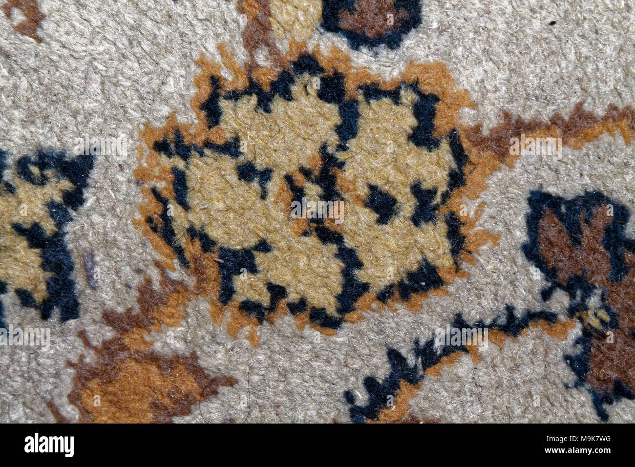 Persian Carpet Texture, abstract macro ornament. Middle Eastern ...