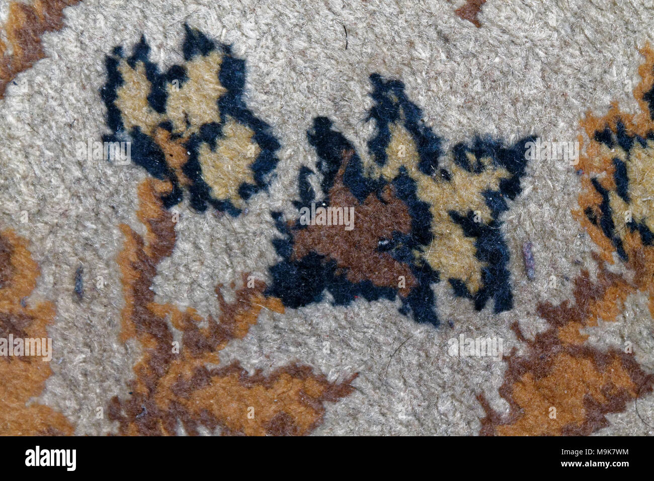 Persian Carpet Texture, abstract macro flower ornament. Middle Eastern ...