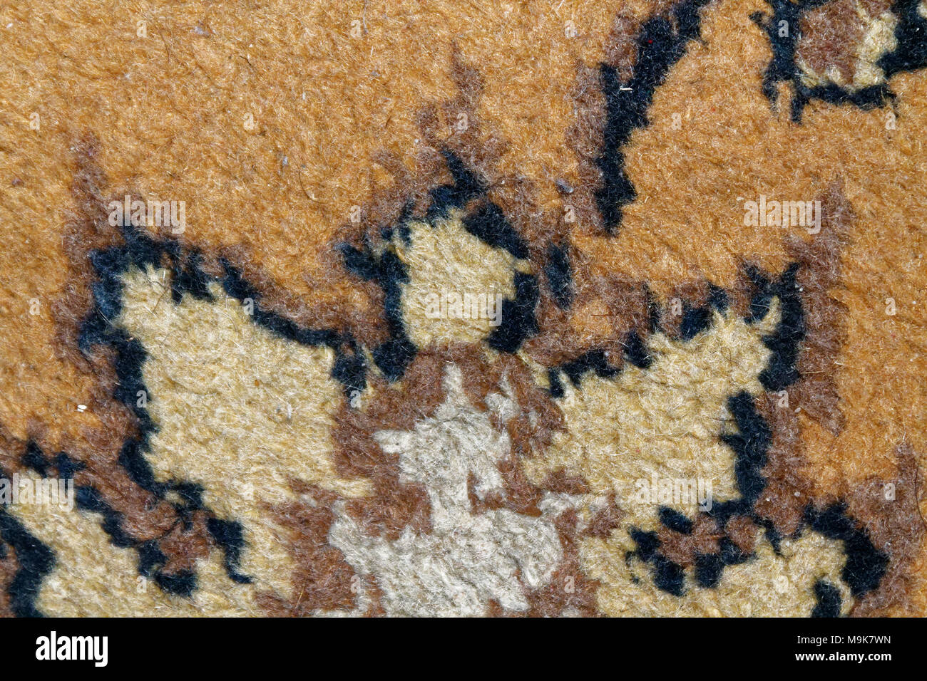 Texture of Persian Carpet, abstract macro ornament. Middle Eastern ...