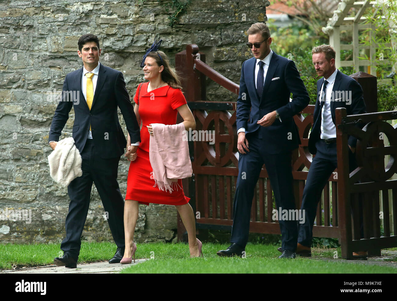 The wedding of England cricket star Ben Stokes to Claire Ratcliffe at ...