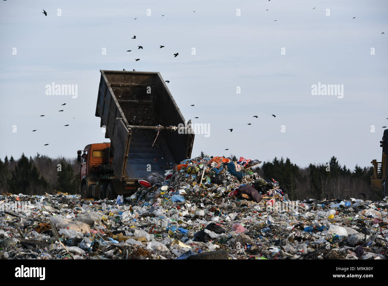 Solid waste dumping grounds hi-res stock photography and images - Alamy