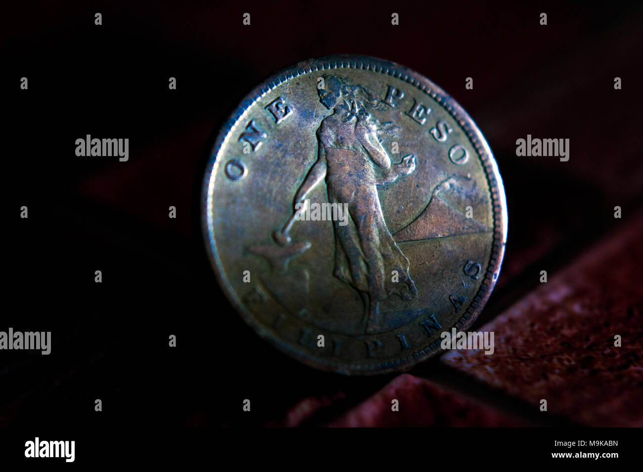 Philippine peso coin hi-res stock photography and images - Alamy