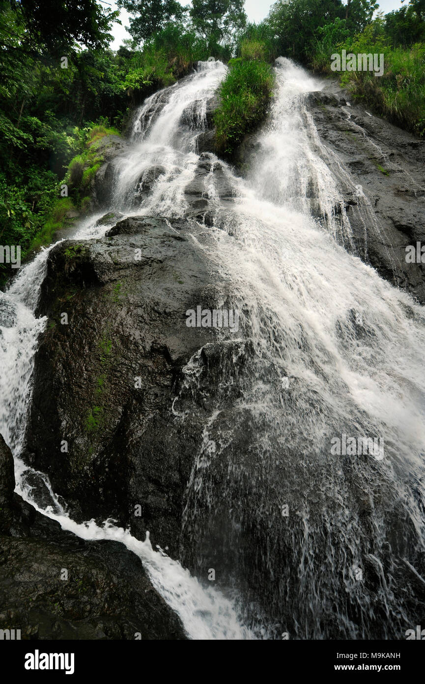 Slide Waterfall, also known as Catarata El Tobogan, is the fourth ...