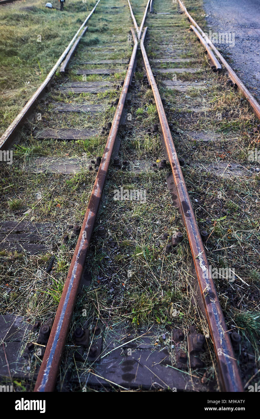 Rail tracks destroyed hi-res stock photography and images - Alamy