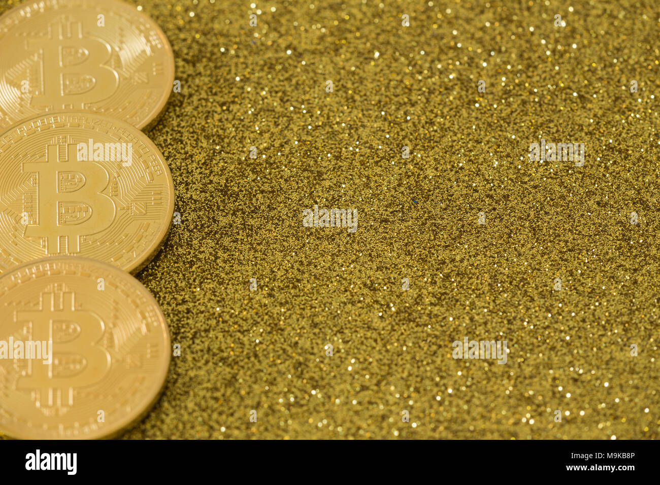 Bitcoin, virtual money Stock Photo - Alamy