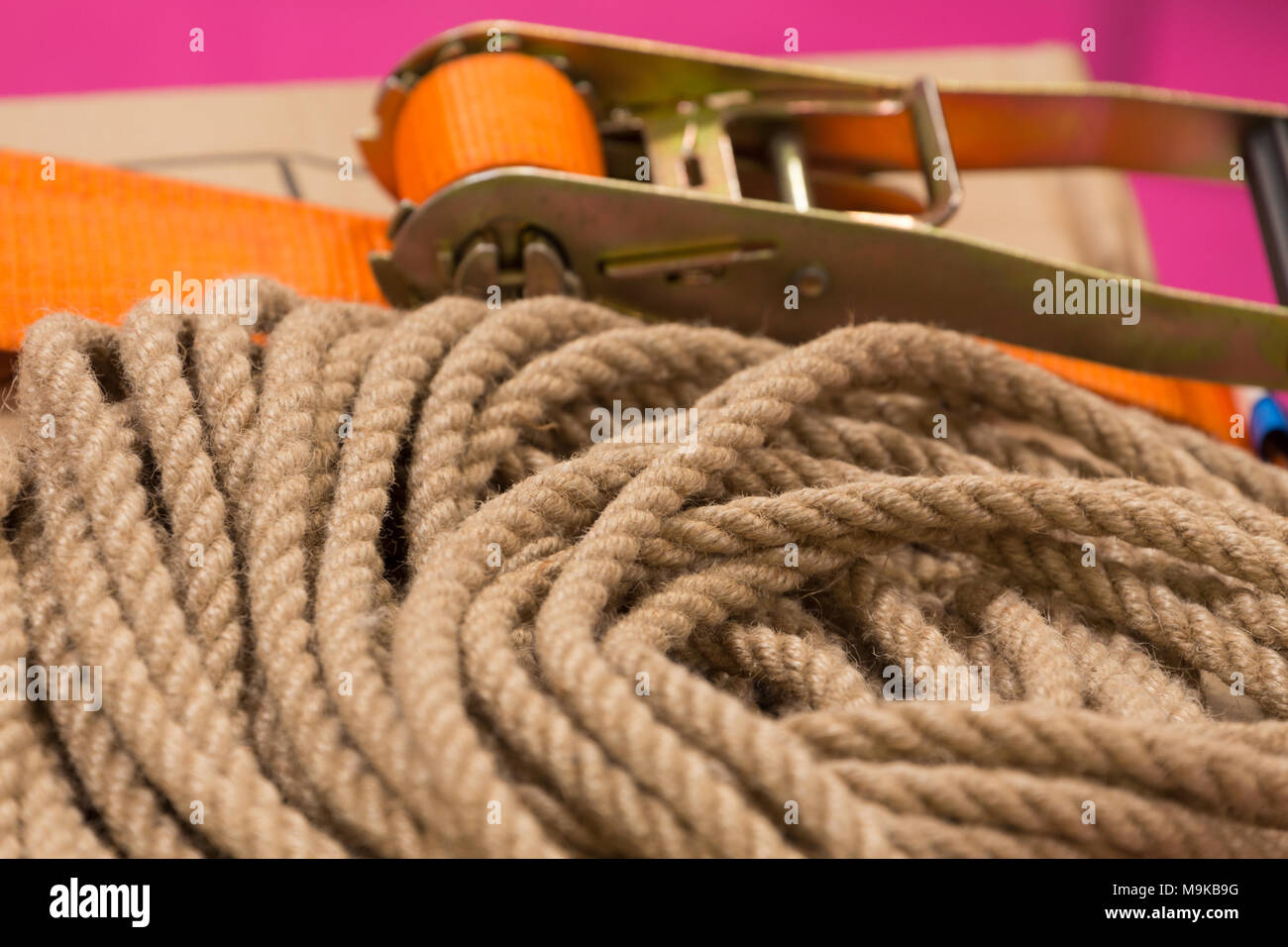 rope and fastening Stock Photo - Alamy