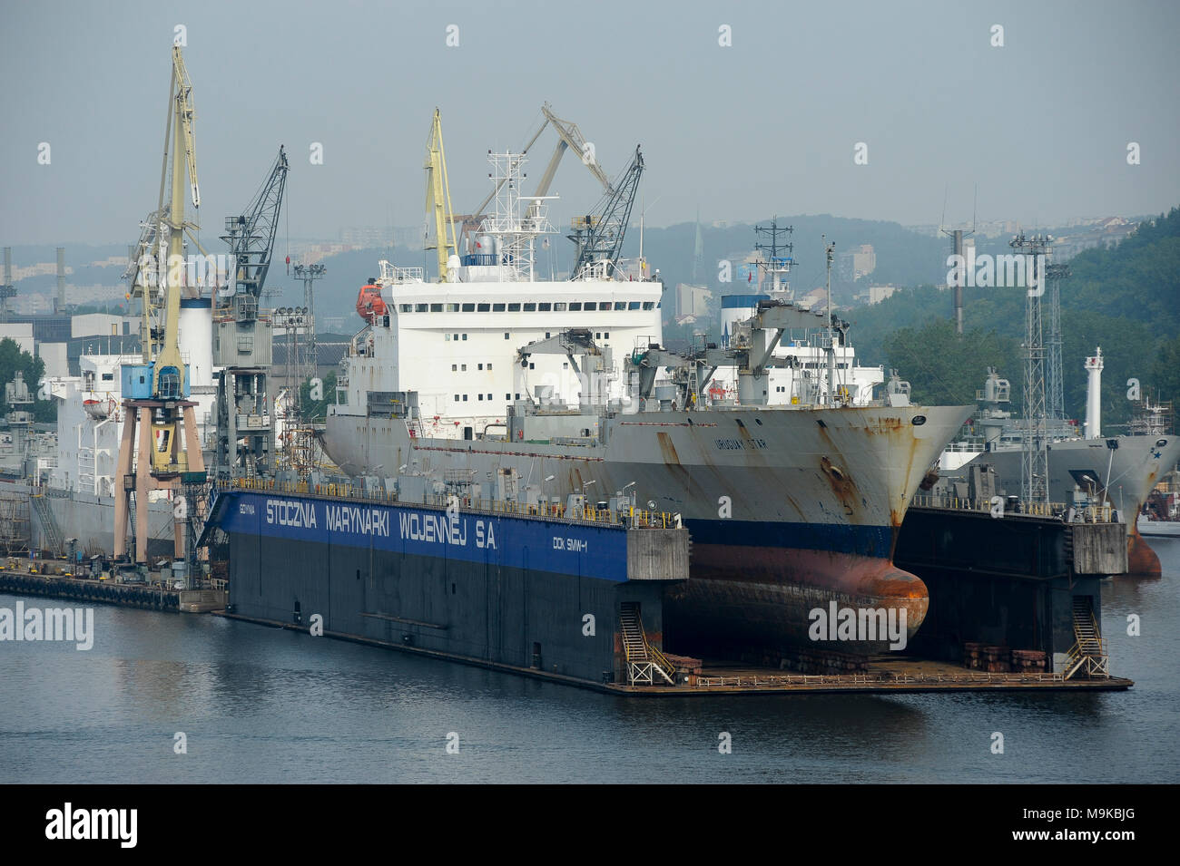 Gdynia polish navy shipyard hi-res stock photography and images - Alamy