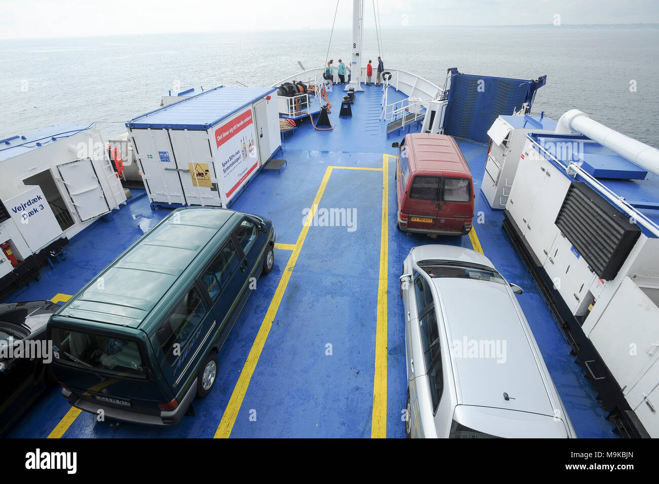 HH Ferry route across Oresund connecting Helsingor (Denmark) and ...