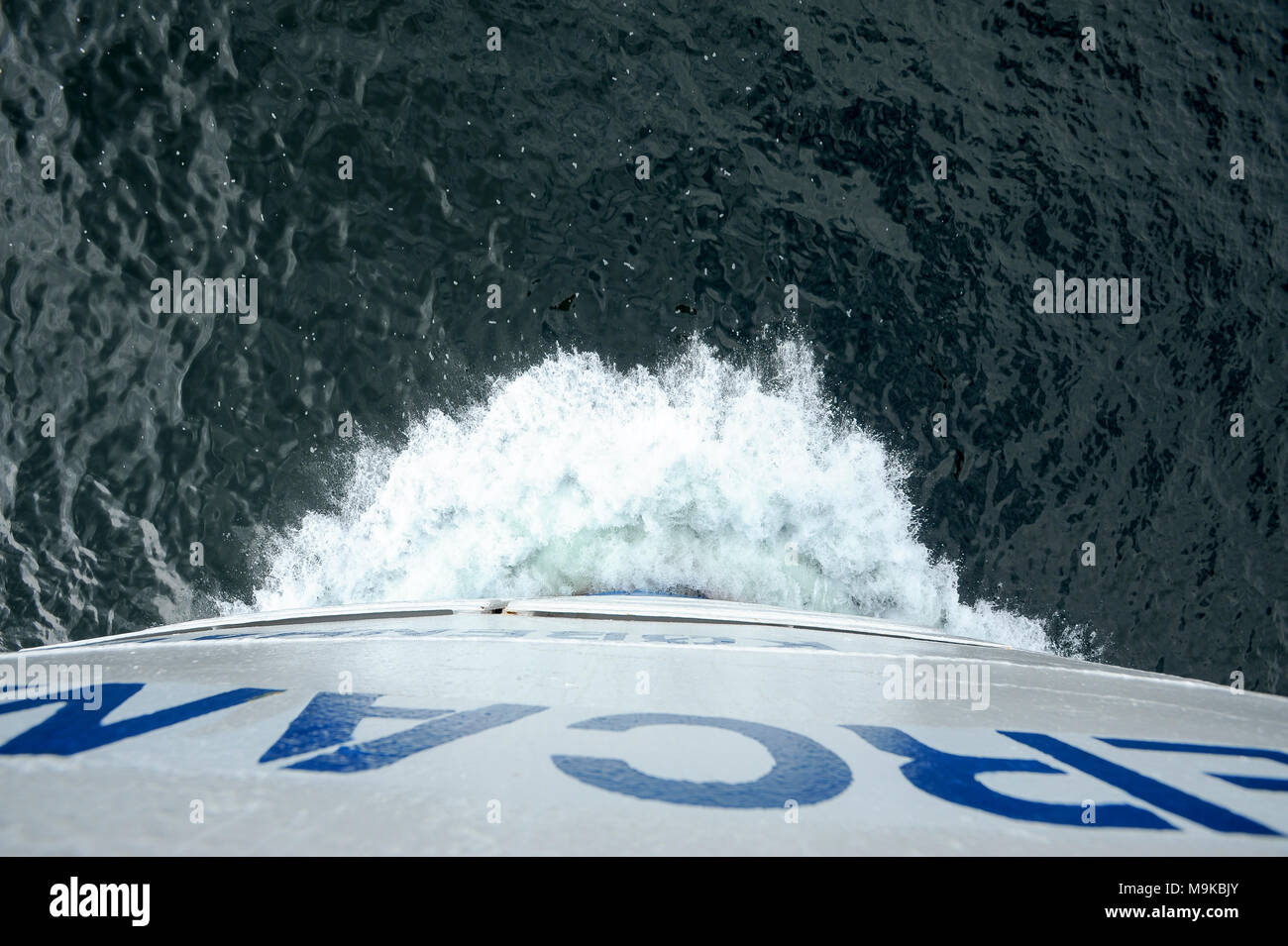 HH Ferry route across Oresund connecting Helsingor (Denmark) and ...
