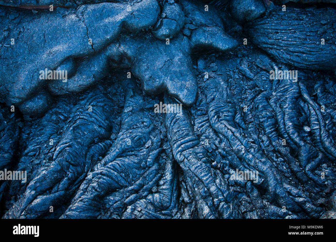 Old lava flow detail, Volcanoes National Park, Hawaii Stock Photo - Alamy