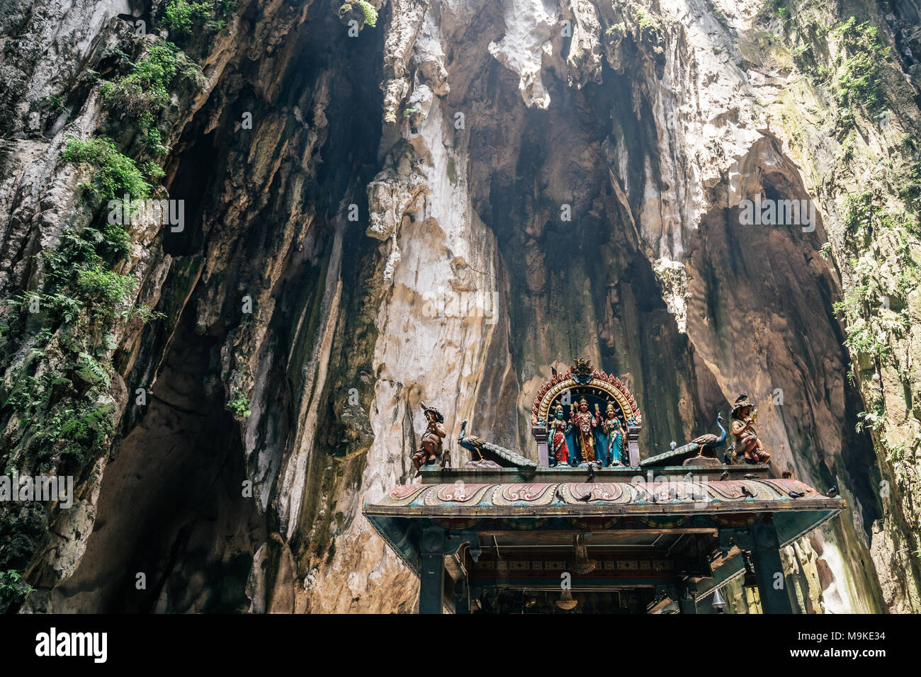 Inside the Batu Caves in Kuala Lumpur, Malaysia Stock Photo - Alamy