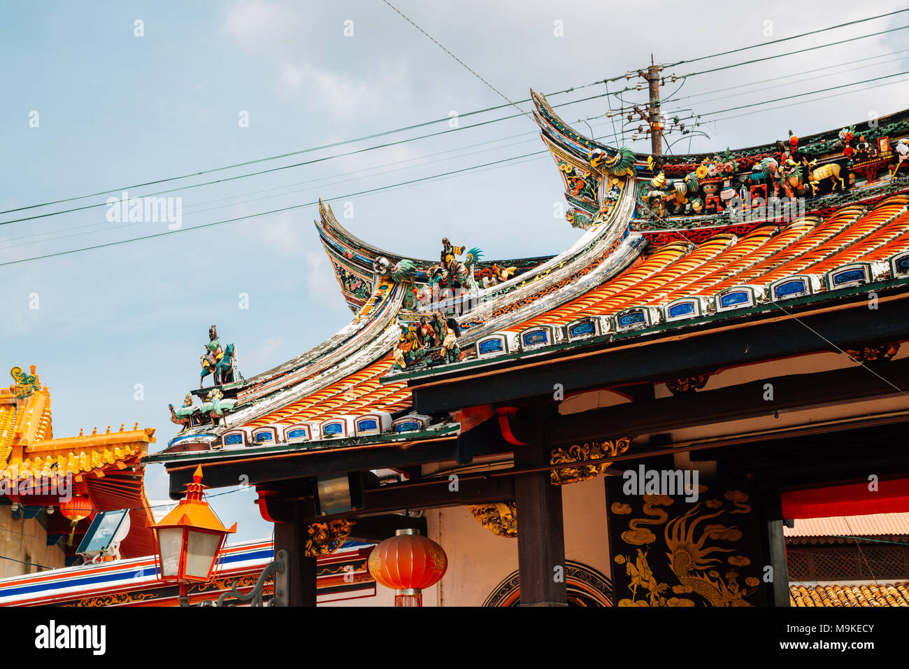 Cheng Hoon Teng Chinese temple in Malacca, Malaysia Stock Photo - Alamy