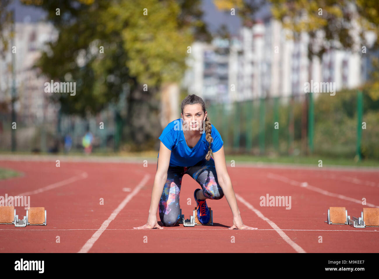 Female Sprinter High Resolution Stock Photography and Images - Alamy