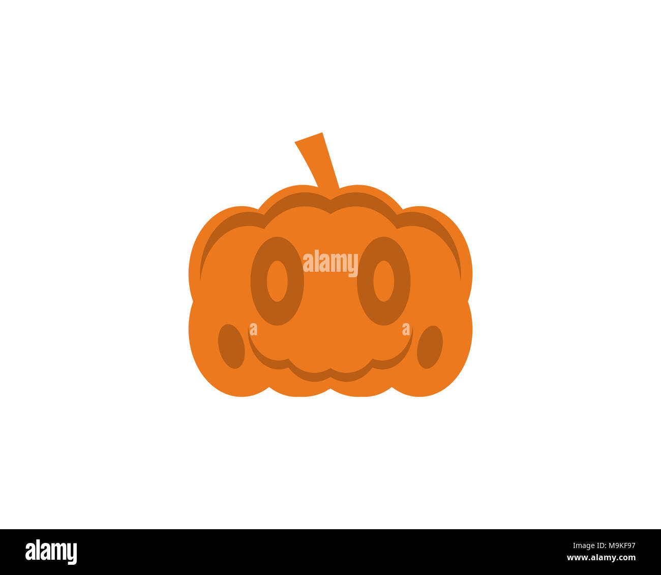 is a symbol associated with the mascot of pumpkin Stock Photo - Alamy
